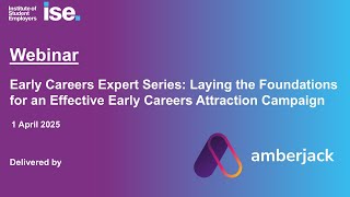 Amberjack: Early careers expert series | ISE