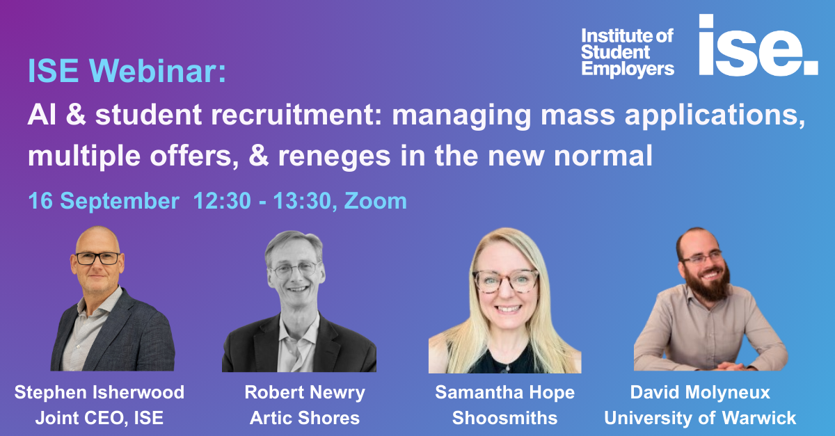 ISE AI & student recruitment webinar | ISE
